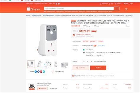 Countdown Timer Socket With 2 Usb Ports 5v 2 1a Outlet Plug In Time Controller Switch For