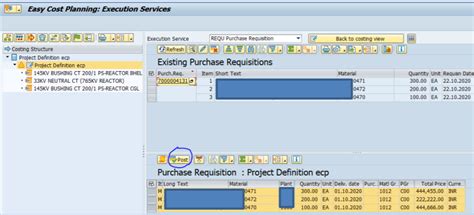 Costing And Pr Creation From Easy Cost Planning Sa Sap Community