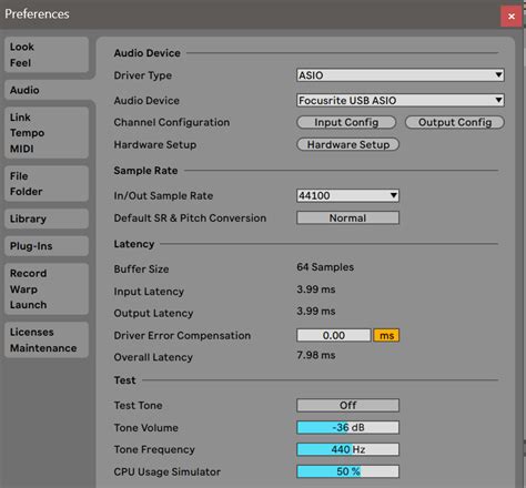 Output Device Issues Rableton