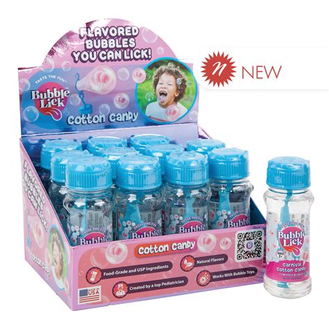 Bubblelick Cotton Candy 25 Oz Tube Nassau Candy