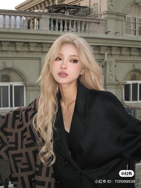 Kim Blonde Blonde Hair Korean Blonde Goth Blonde Color Blonde Hair