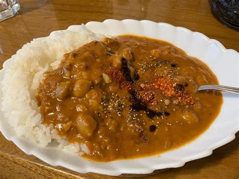 激辛カレーライスを食べました。 なんとかなった？