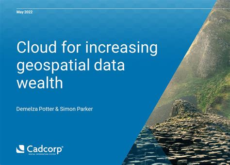 Cloud For Increasing Geospatial Data Wealth Cadcorp An NEC Company