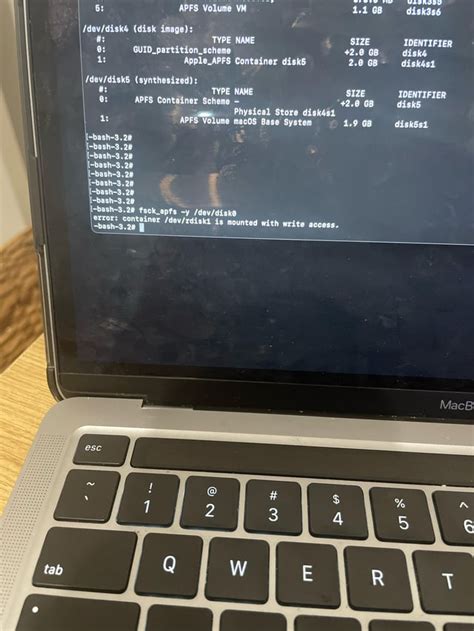 Trying To Remove Free Space” Partition Rmacos