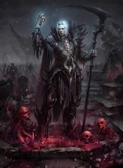 Necromancer Dump Necromancer Fantasy Character Design Dark Fantasy