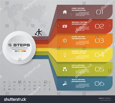 Steps Arrow Infografics Template Your Stock Vector Royalty Free Shutterstock