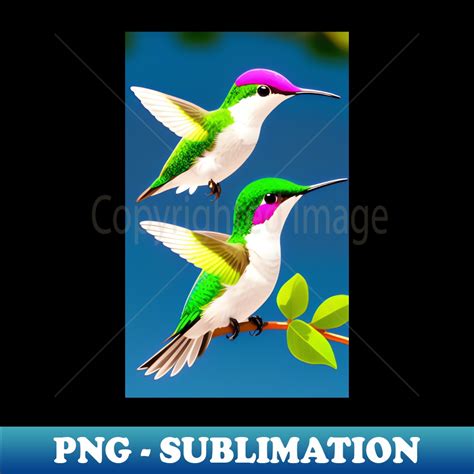 Hummingbird Art Digital Sublimation Download File Stunni Inspire