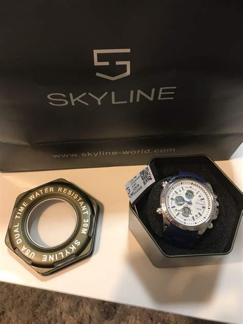 Us Dual Time Water Resistant 30m Skyline Outlet | bellvalefarms.com