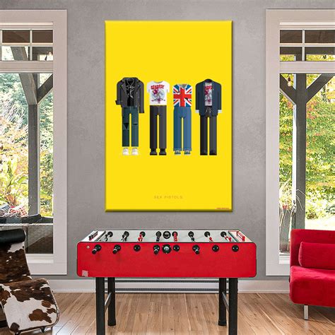 Sex Pistols Wall Art By Fred Birchal Elephant Stock
