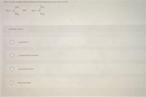 solved what is the relationship between the following two