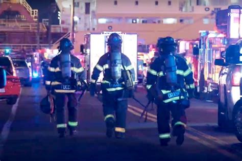 Two Newark Firefighters Killed Battling Ship Fire Report