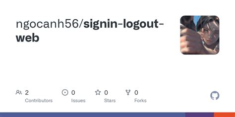 Github Ngocanh56signin Logout Web