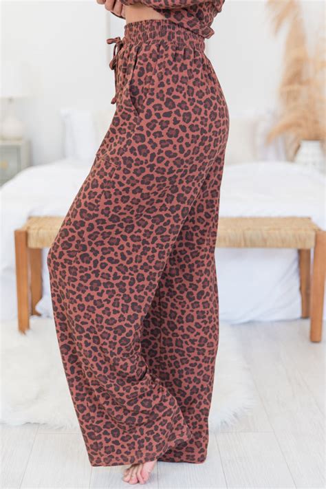 Angelic Aura In Pink Spotted Sweetheart Pajama Pants Final Sale Pink Lily