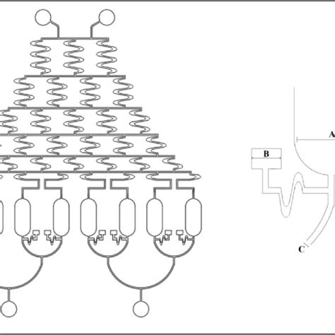 The Microfluidic Master Design Using A 2017 Autocad Autodesk Inc Download Scientific Diagram