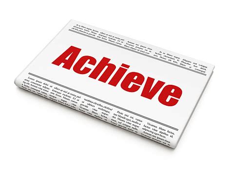 Business Concept Newspaper Headline Achieve Publication Newspaper Team
