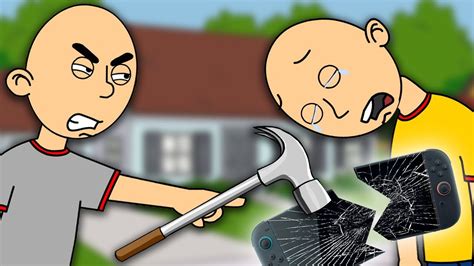 Caillous Nintendo Switch 2classic Caillou Breaks Itgrounded Youtube