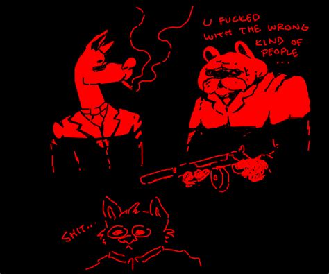 Kangaroo Mafia Drawception
