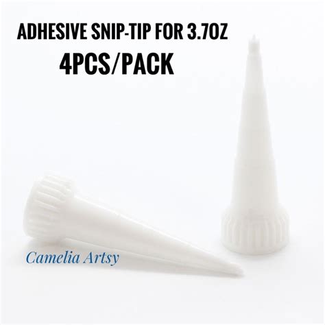 Snip Tip Applicator Tips Cap For E6000 Craft Glue 3 7 Ounce Adhesive