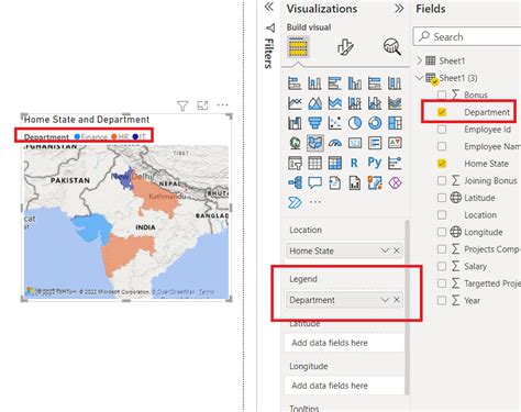 Power Bi Create A Filled Map Geeksforgeeks