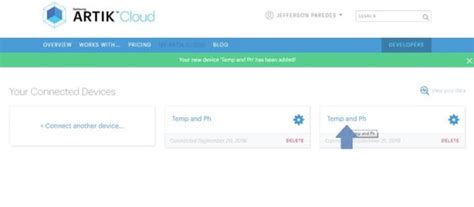 Water Quality Monitoring Using Mkr And Artik Cloud Duino