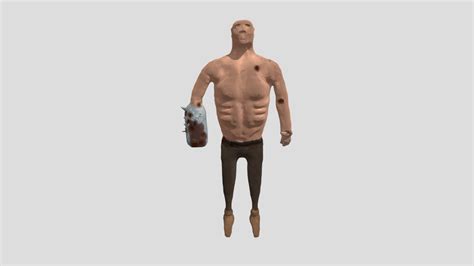 Humanoid 3d Model By Tomazkiller2 [957c6f4] Sketchfab