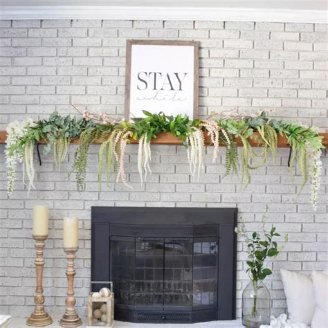 Easter Fireplace Decor Ideas For Your Spring Mantel Jayne Thomas