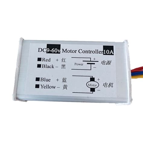1pcs 9v 60v 10a dc motor speed regulator pulse wid grandado