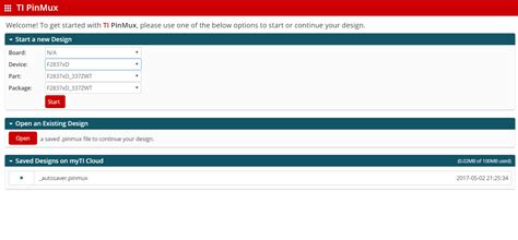 Launchxl F F Pinmux C Microcontrollers Forum C