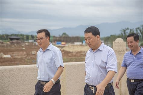 陕西省工信厅党组书记、厅长张宗科一行 视察调研兴汉新区 集团新闻 汉中兴汉新区 汉中文化旅游投资集团有限公司汉文投
