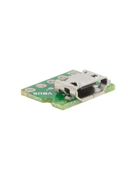 USB Micro B Connector Breakout Board