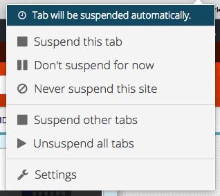 Automatically Suspend Unused Tabs To Improve Chromes Performance