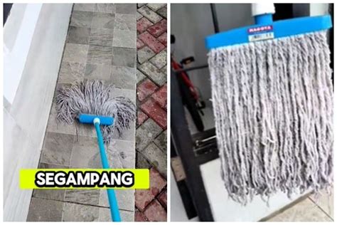Bukan Direndam Semalaman Ini Cara Bersihkan Kain Pel Dekil Jadi Putih