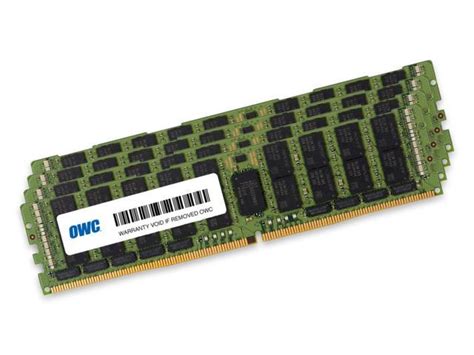 Owc 64gb Pc21300 Ddr4 Ecc Set 4 X 16gb 2666mhz 288 Pin Memory