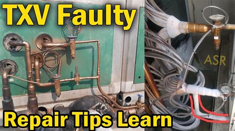 HVAC Expansion Valve Faulty How Repair How Open Thermostatic Expansion