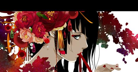 百花の王。富貴な大輪 牡丹（ぼたん）のイラスト特集