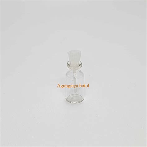 Jual Botol Kaca Vial 4 Ml Tutup Lidi Botol Kaca Vial Botol Kaca Kosmetik Botol Serum