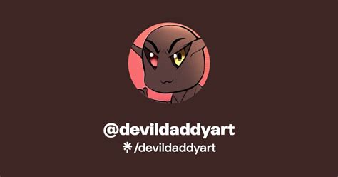 Devildaddyart Twitter Linktree