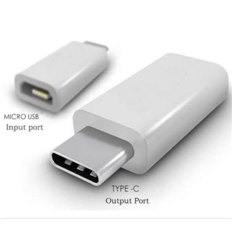 Jual Adapter Micro Usb To Type C Mini Usb Jack Konektor Converter