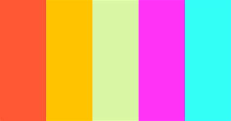 Electric Vibes Color Palette