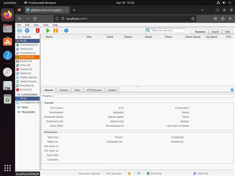 Как установить qBittorrent на Ubuntu 22 04 или 20 04