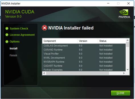 Nvidia Cuda Version 90 Installer Failed Cuda Setup And Installation Nvidia Developer Forums