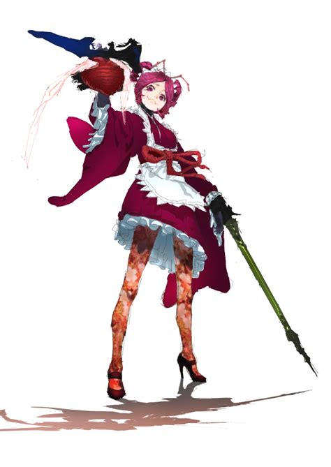 Safebooru 1girl Antennae Artist Request Double Bun Entoma Vasilissa
