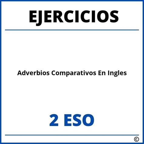 Ejercicios Vocabulario Ingles 2 ESO PDF