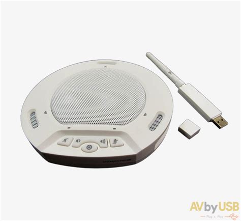 Huddlepod Air Speakerphonewhite Avbyusb