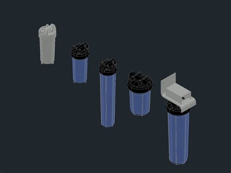 Cartridge Filter Housings In Autocad Download Cad Free 25766 Kb