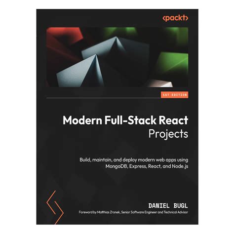 Modern Full Stack React Projects By Daniel Bugl Buy Online In Pakistan