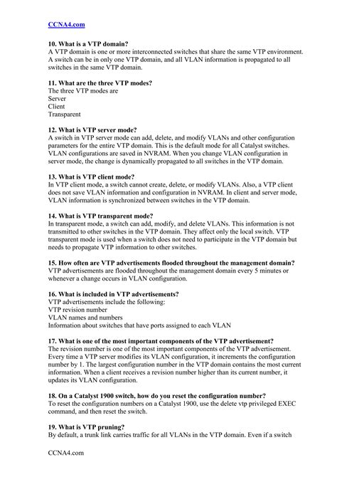 ccna quick notes vlans pdf