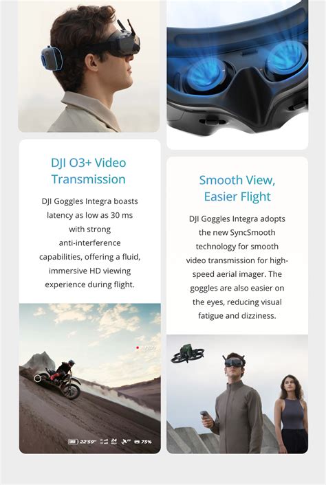 DJI Goggles Integra Drones Kaki DJI Enterprise Authorized Store