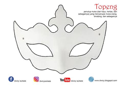 Cara Membuat Topeng Muka Membuat Topeng Dari Kertas Bekas Cara Membuat