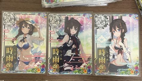 艦これアーケード 時雨改三（水着mode＋通常） 2024サマーフレーム 改ニ付 By メルカリ